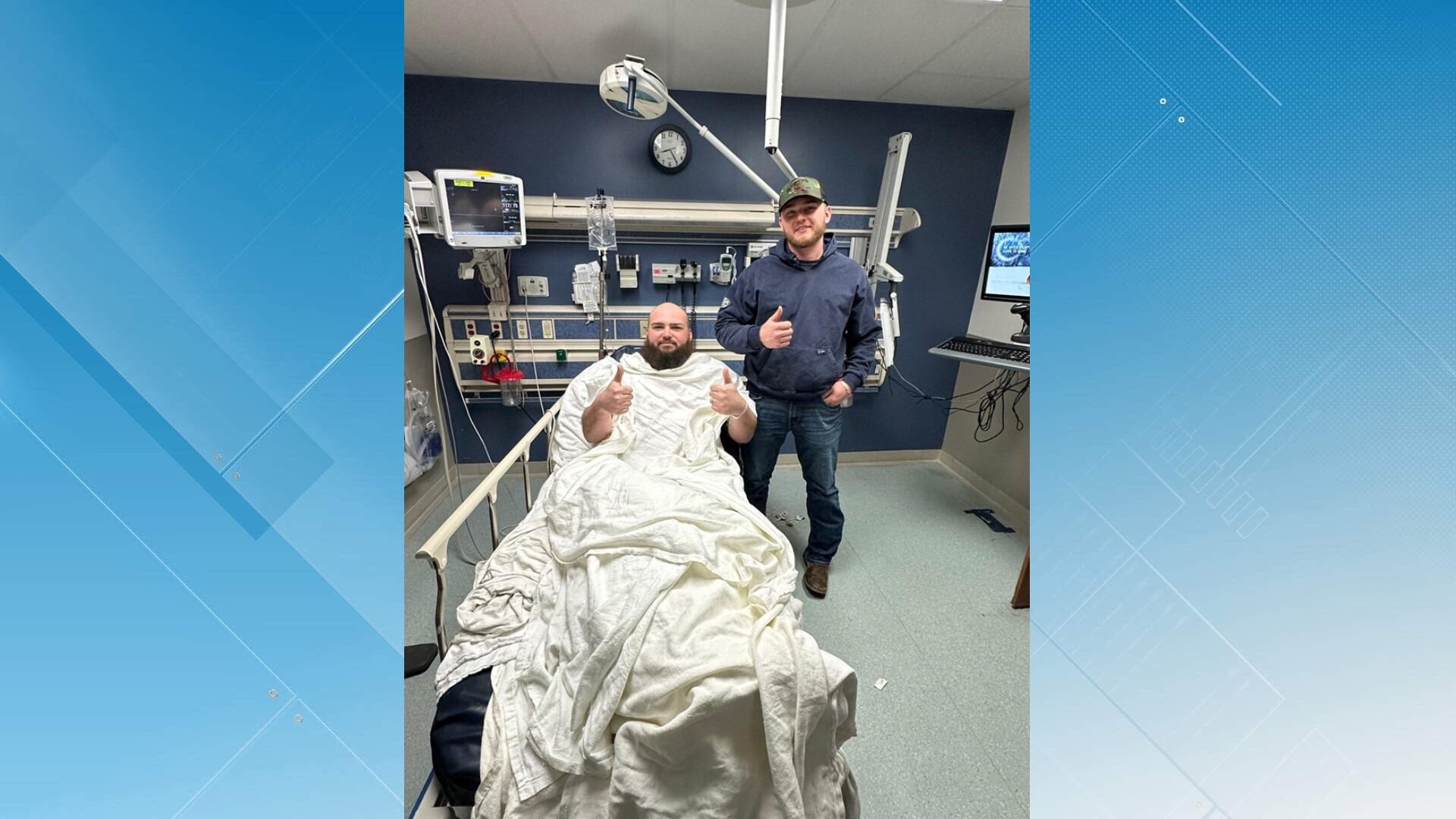 Three Appalachian Power linemen rescue driver from floodwaters