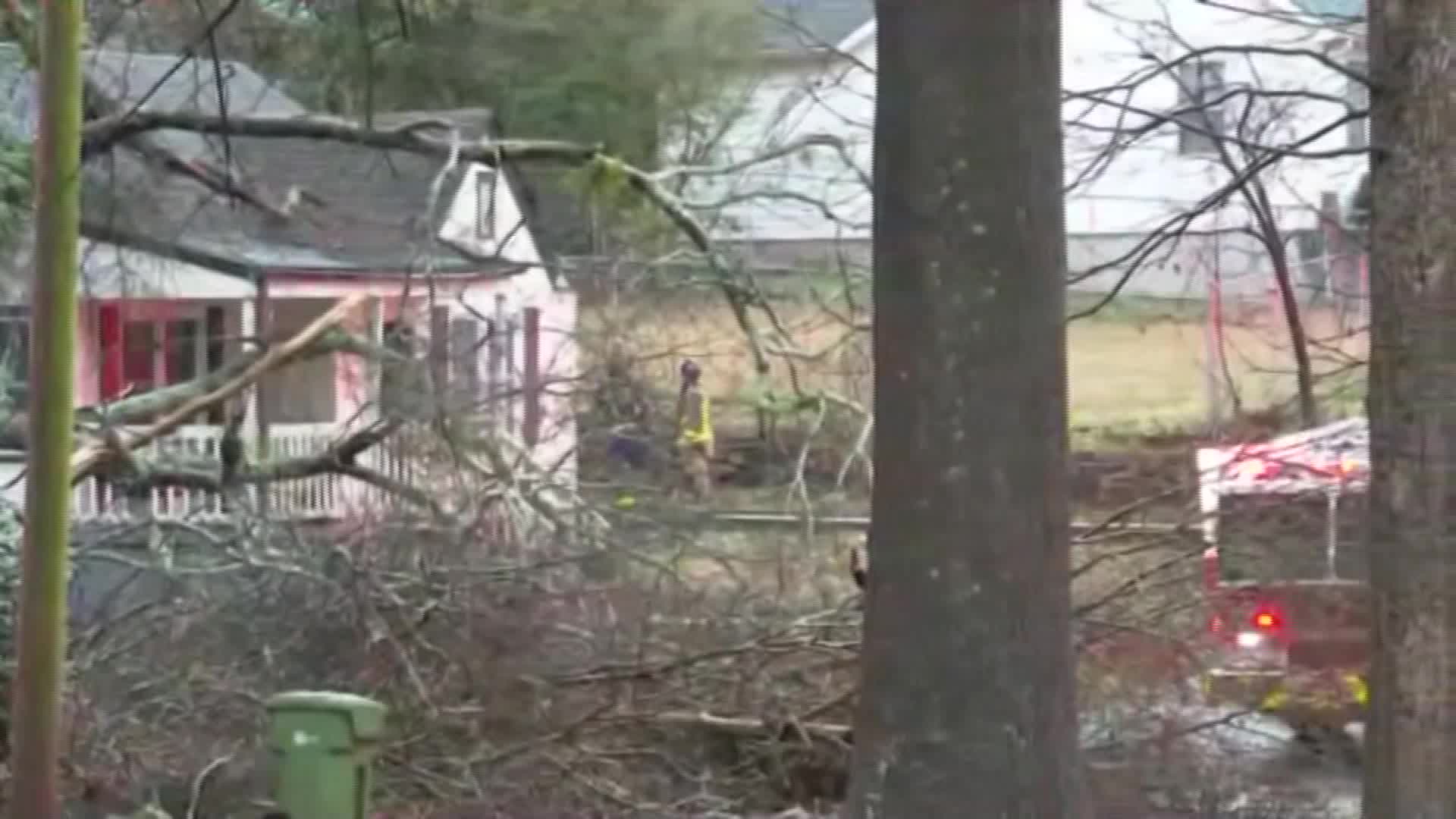Deadly Georgia storm damage