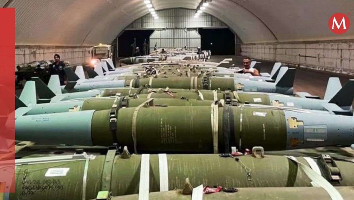 Cargamento de bombas masivas llega desde EU a Israel; pesan 900 kilos ...