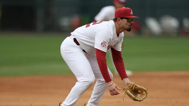 Torres Stands Out, Alabama Baseball Completes Sweep of Bradley with ...