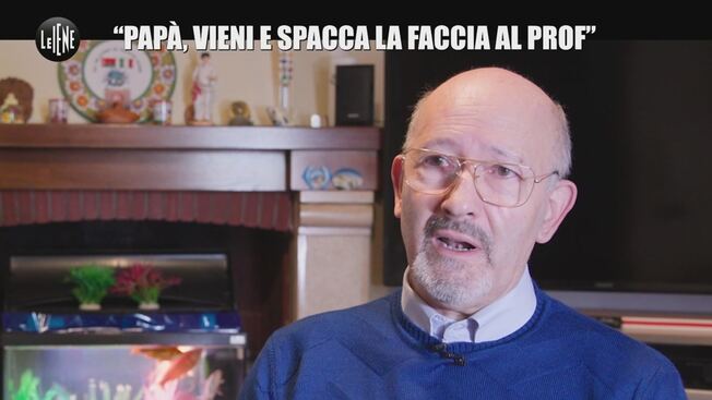 ROMA: "Papà, vieni e spacca la faccia al prof"