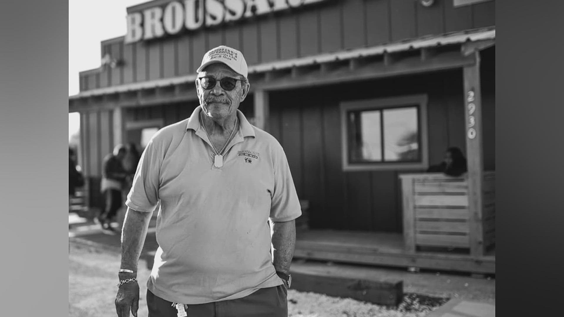 James Leonard 'Mr. B' Broussard, founder, former owner of Broussard's ...
