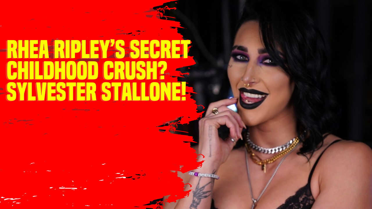 Rhea Ripley’s Secret Childhood Crush Sylvester Stallone! #RheaRipley # ...