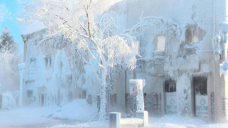 Edmonton fire fighters battle dangerously cold weather during early ...