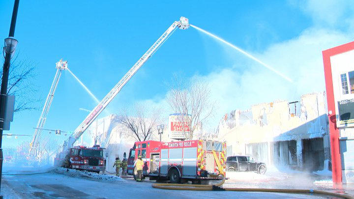 Edmonton fire fighters battle dangerously cold weather during early ...