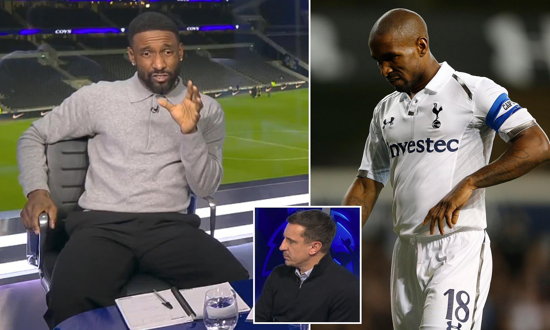 Jermain Defoe leaves Gary Neville stunned as he reveals a former ...