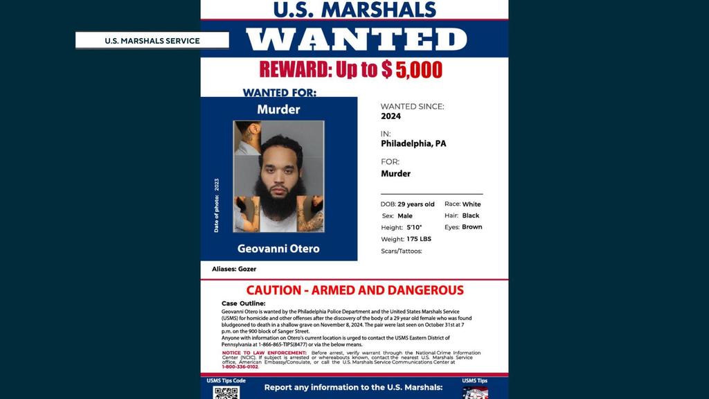 Man wanted in connection with girlfriend's death in Philadelphia found ...