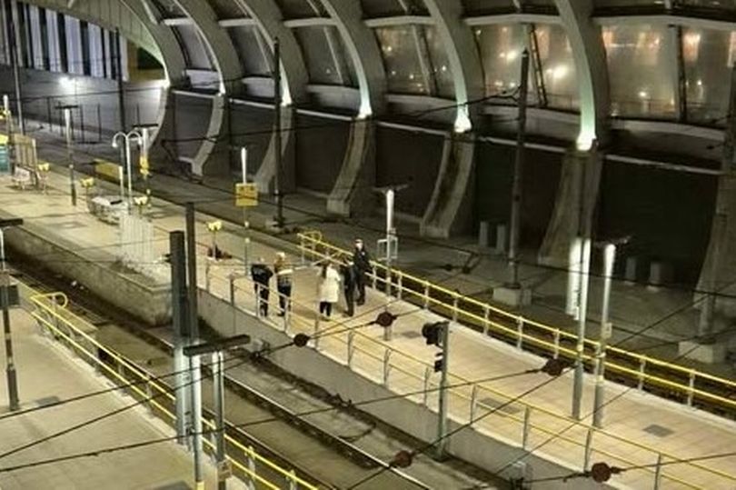 Police cordon in Manchester Victoria station after man found stabbed on ...