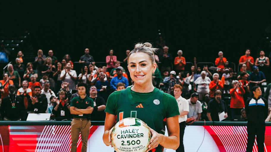 Miami's Haley Cavender's Near Triple Double Not Enough Against No. 23 ...
