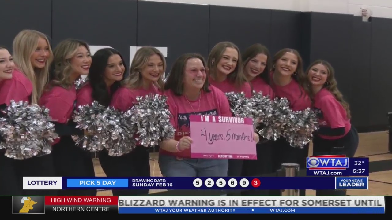 Annual Pink Zone Game honors and celebrates breast cancer survivors