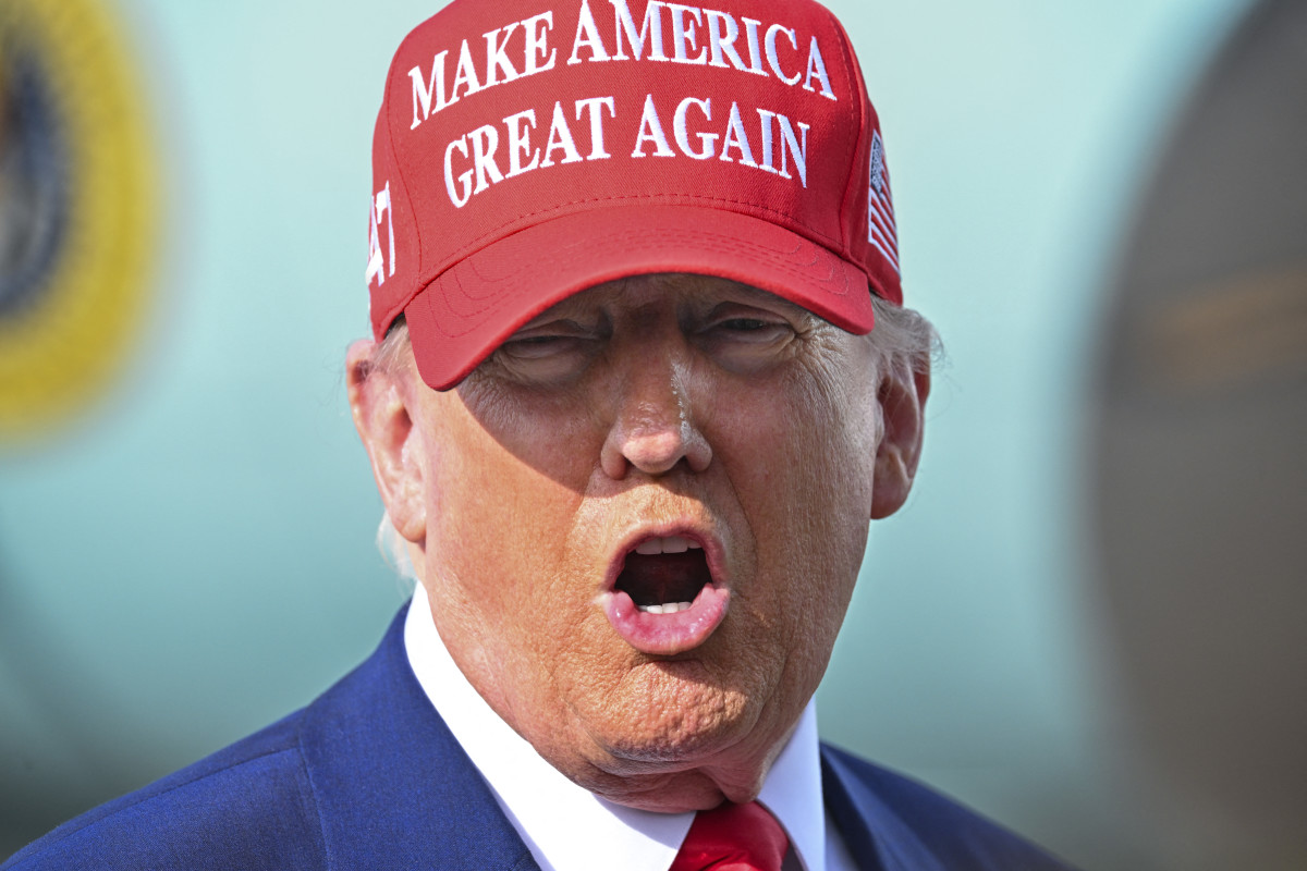 President Trump Accused Of 'Wasting Money' At Daytona 500