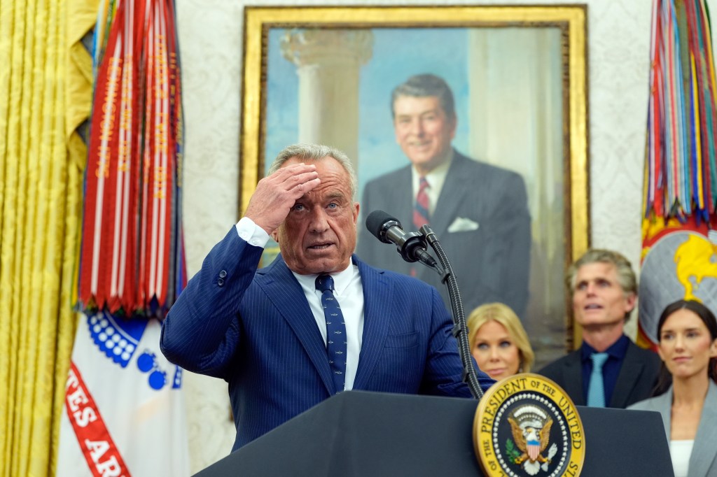 RFK posts wild pic of him with lizard — flanked by Russell Brand and ...