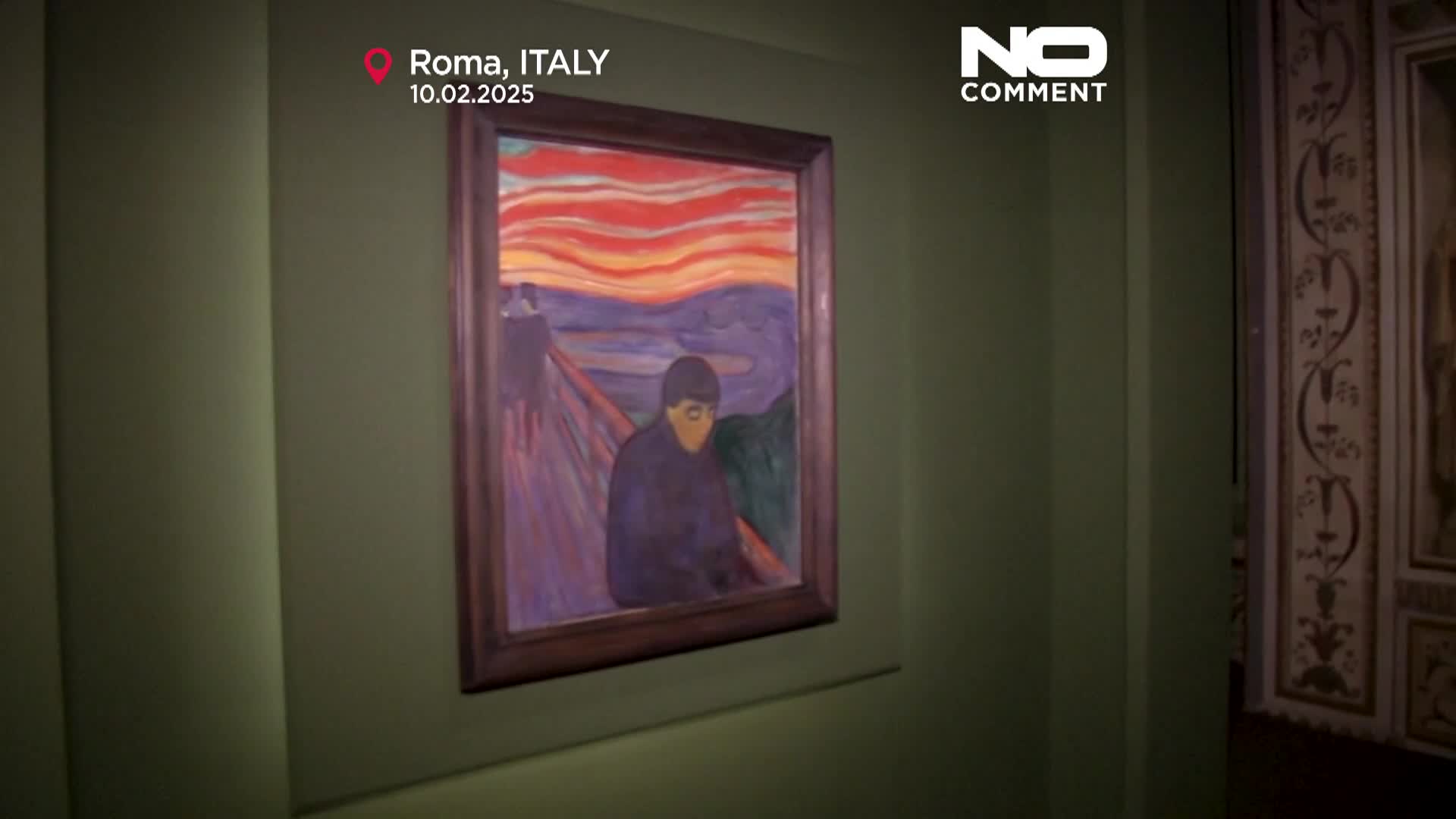 NO COMMENT: Exposición inédita del noruego Edvard Munch en Roma
