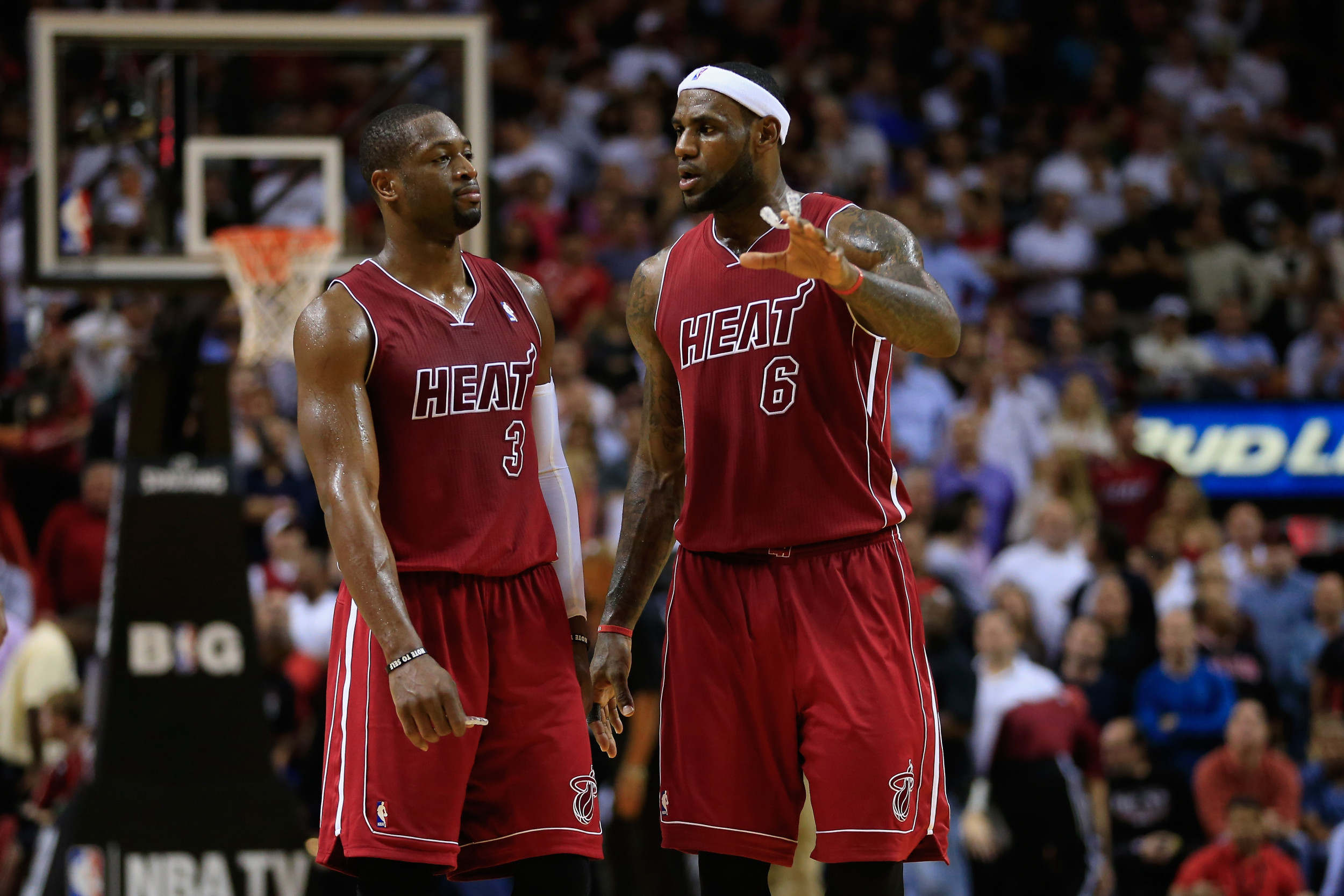 Dwyane Wade Sets Record Straight About Iconic LeBron James Dunk With Heat