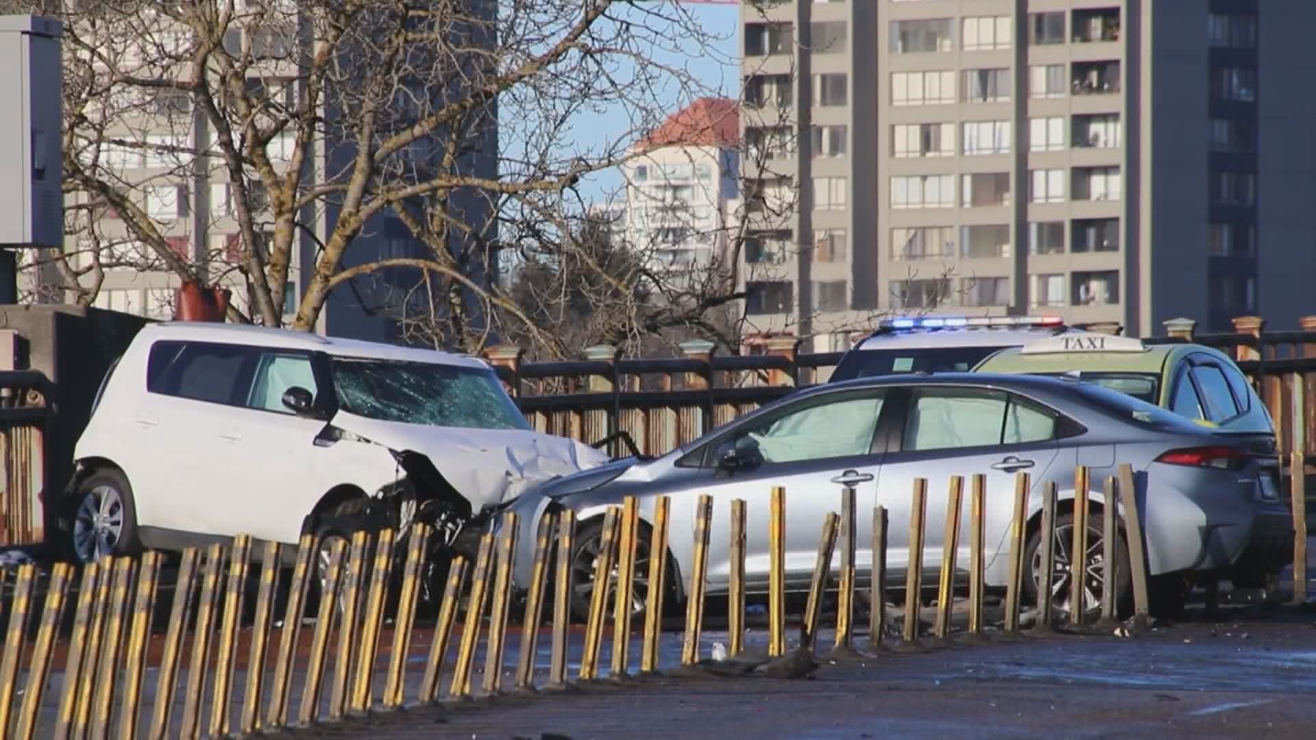 Three killed in Pattullo Bridge crash