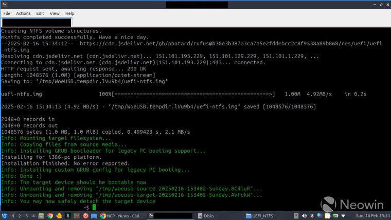 Win11 学院：如何在 Linux 环境下制作 Windows 11 装机 U 盘