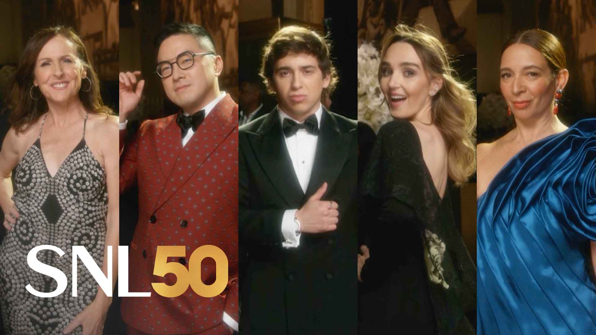 Best of Glambot: Saturday Night Live Special Red Carpet | SNL 50
