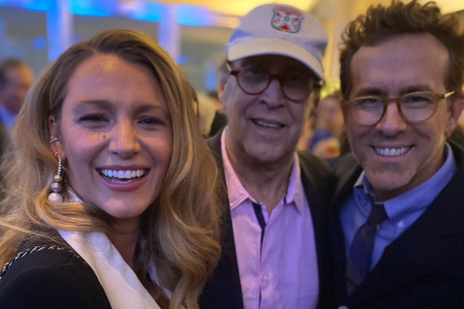 Blake Lively and Ryan Reynolds Step Out to Chris Rock's 60th Birthday ...