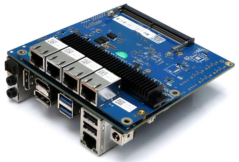 Hardkernel 推出 NetCard 3 附加卡：可扩充 4 个 5GbE RJ45 网口