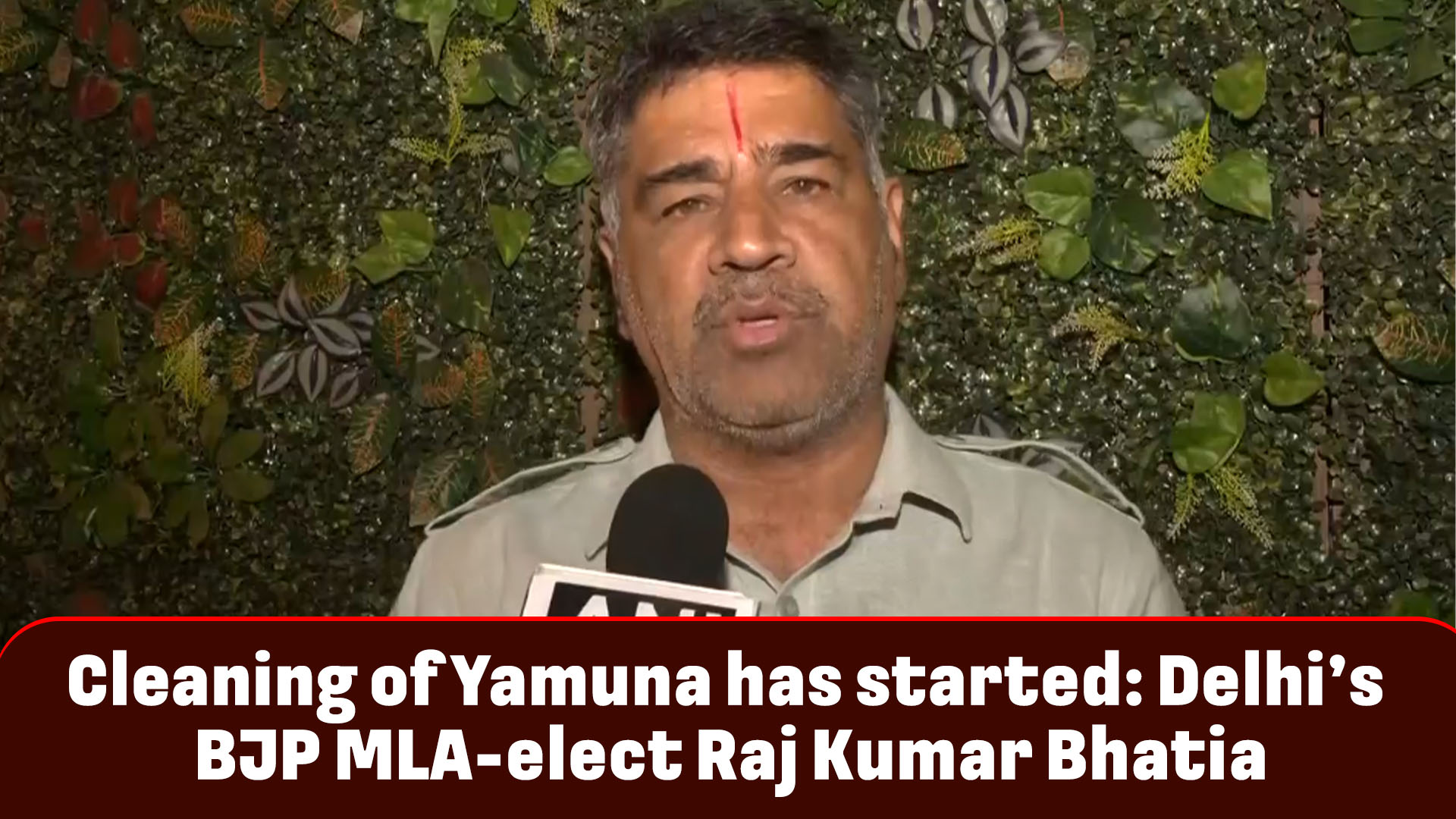 Cleaning of Yamuna has started: Delhi’s BJP MLA-elect Raj Kumar Bhatia