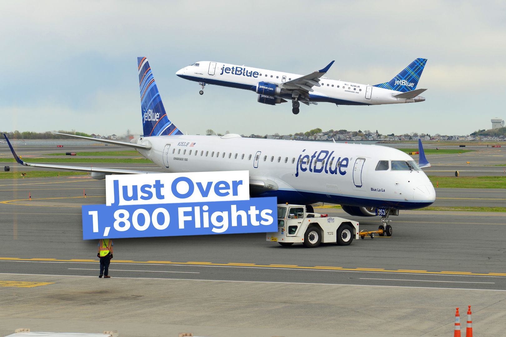 What Does JetBlue's Embraer E190 Operation Look Like This Month?
