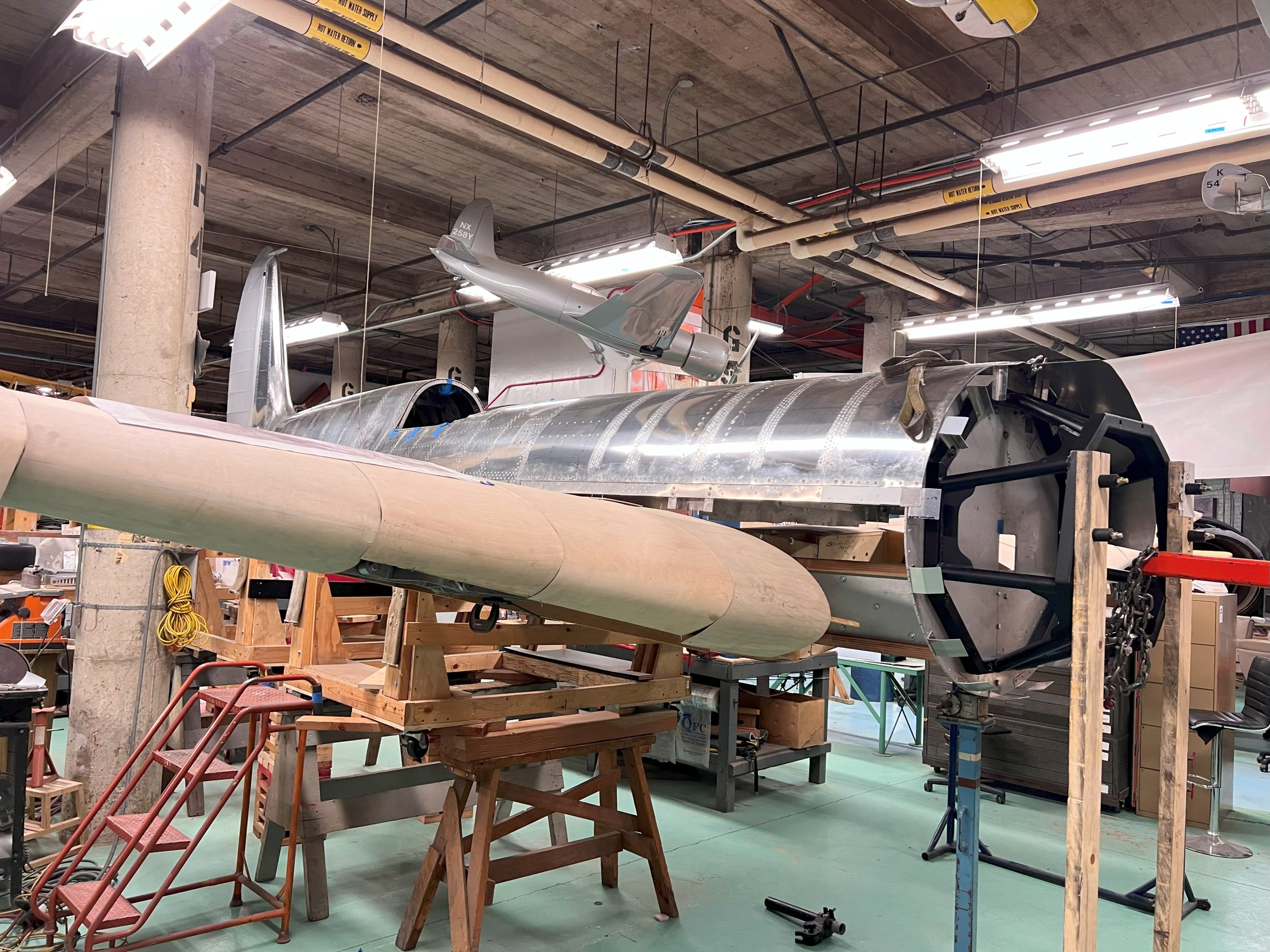 Hughes H-1 Racer Project at the San Diego Air and Space Museum