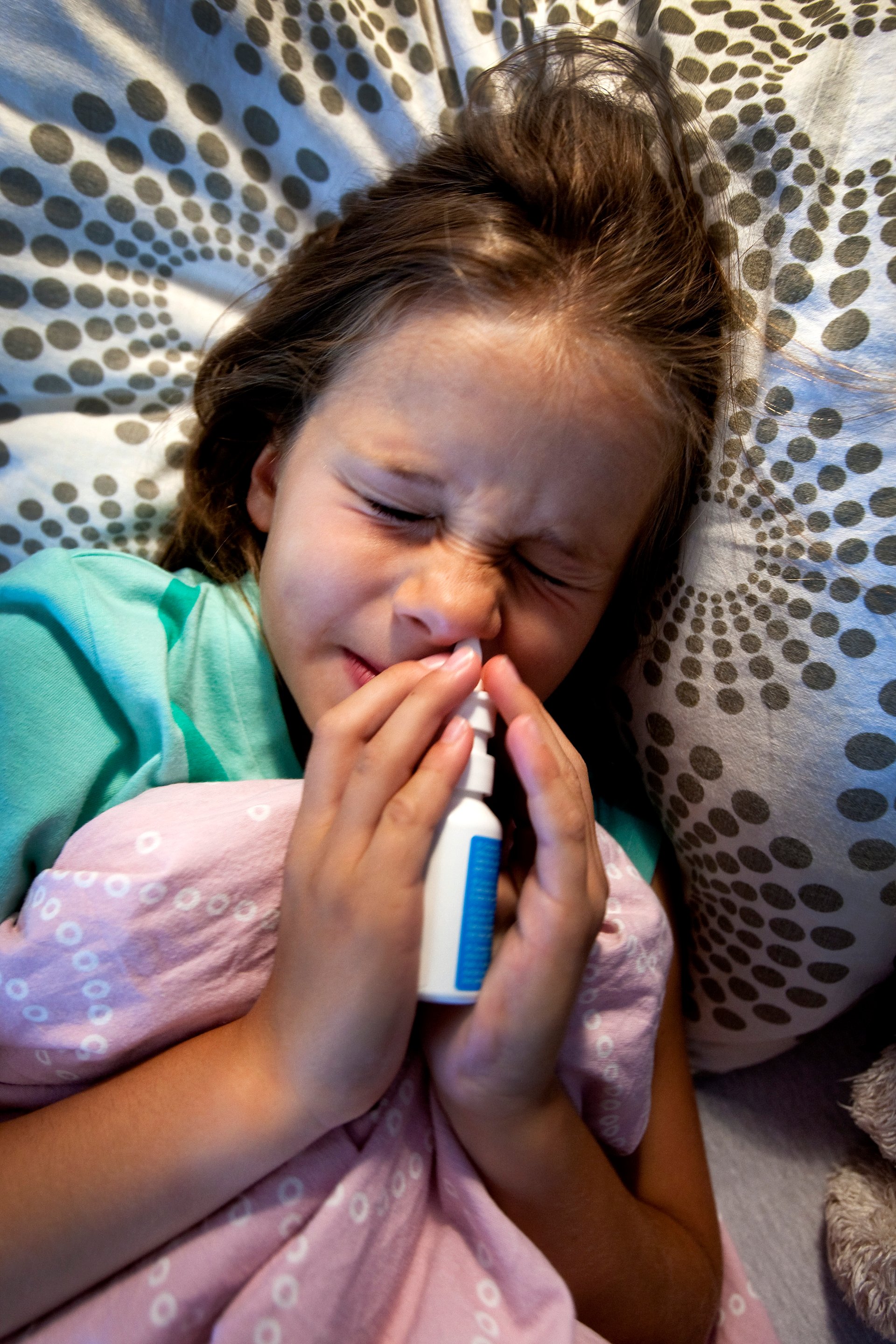 I enkelte tilfeller kan nesen falle sammen