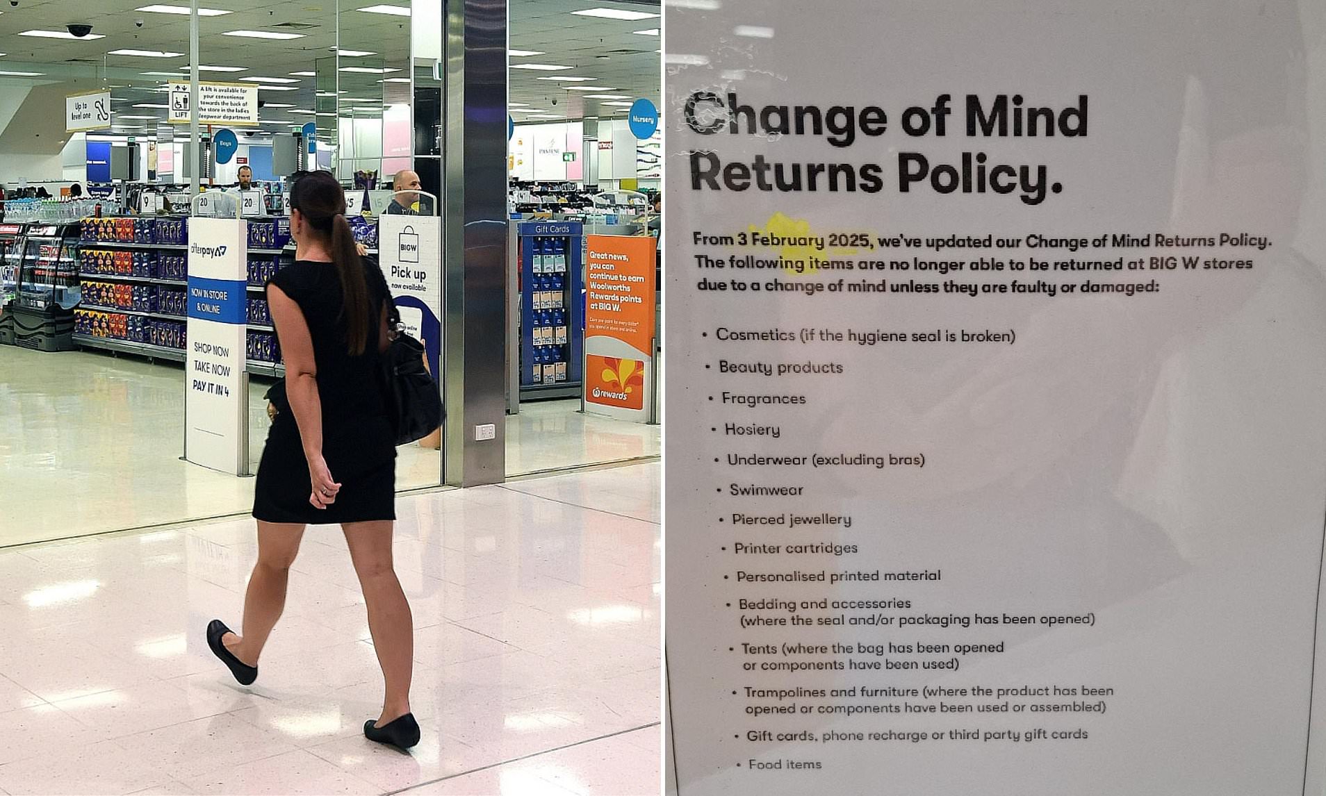 The huge change hitting one of Australia's biggest retail chains