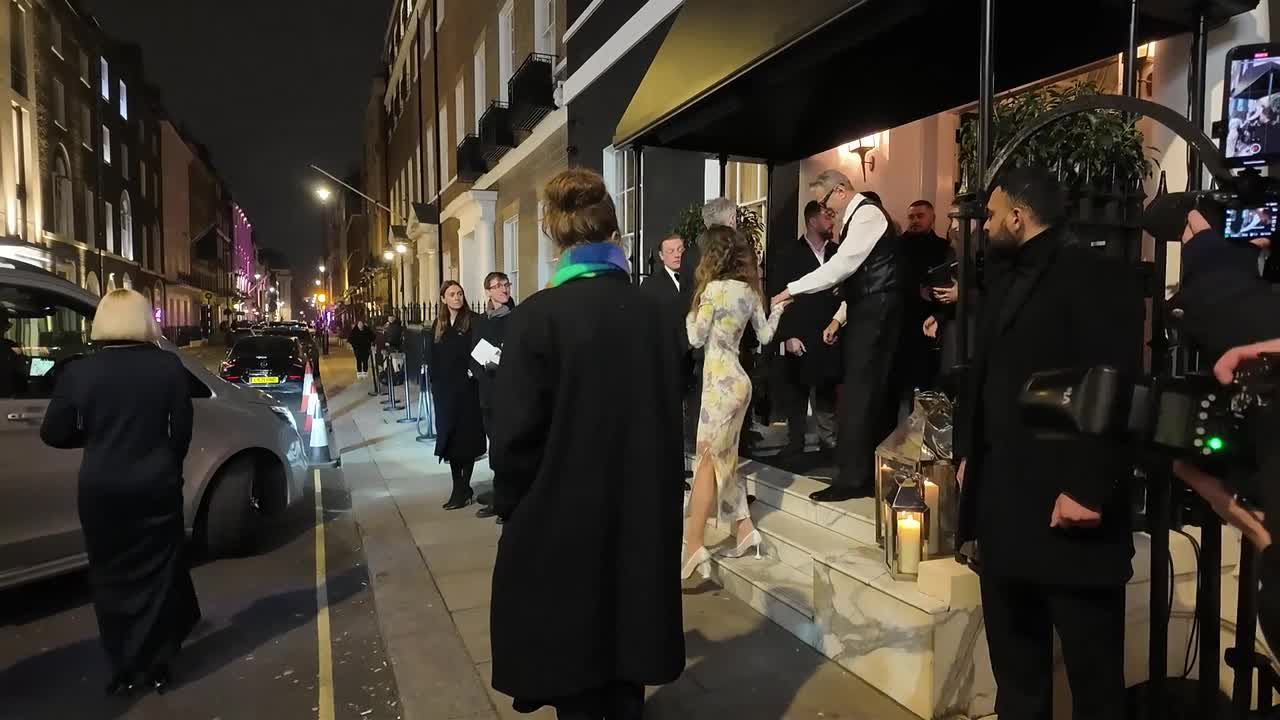 Actors Dev Patel, Adam Pearson, Jeff Goldblum and Adrien Brody attend ...