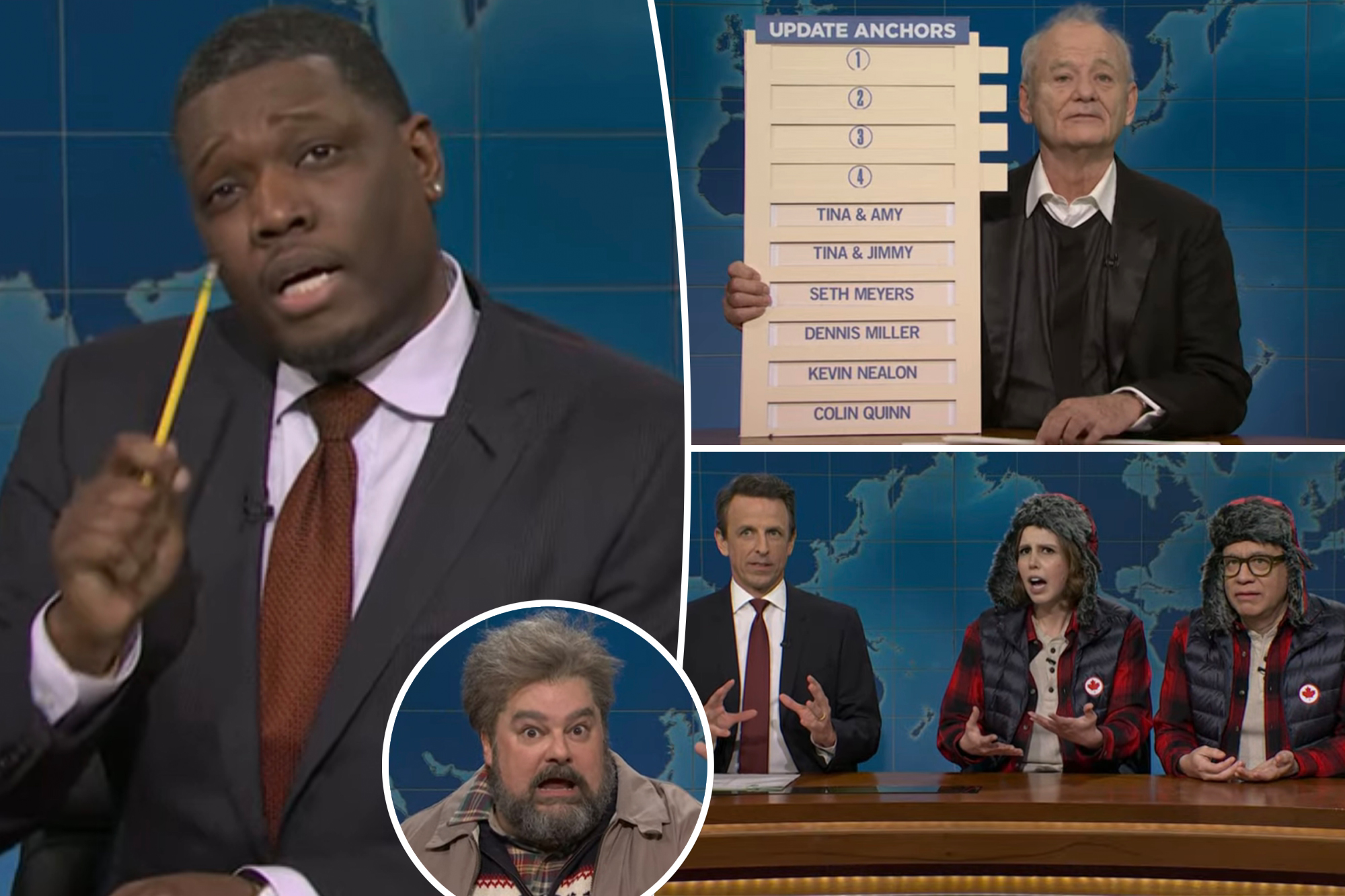Bill Murray ranks top ‘Weekend Update’ anchors in ‘SNL 50’ reunion: ‘I ...