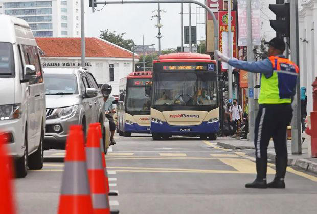 Extension of Jalan Ampang bus lane to undergo six-month trial from today