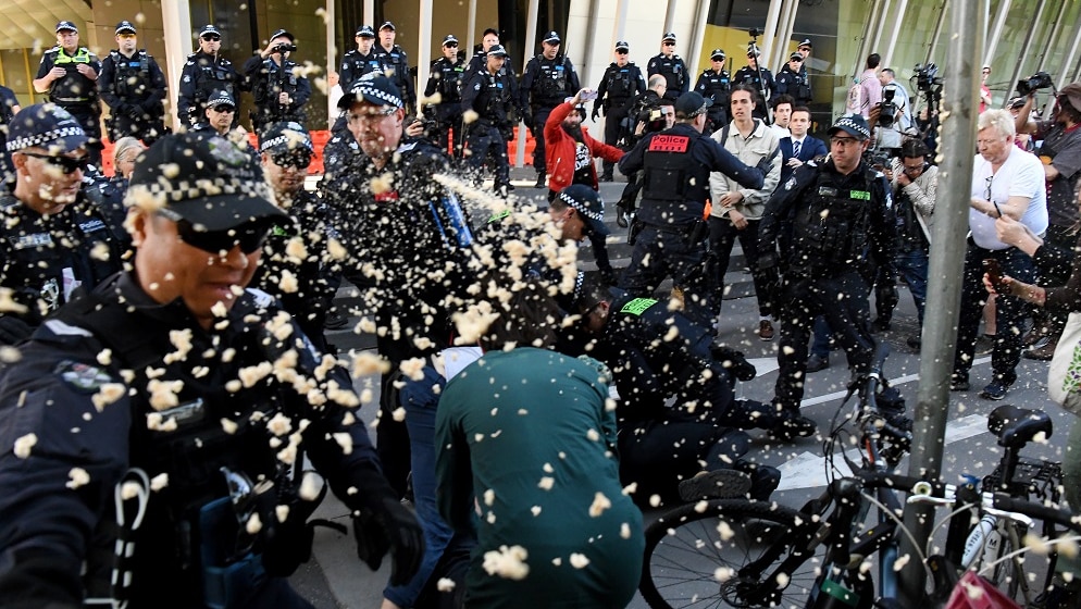 Class action against police use of capsicum spray at 2019 protest begins