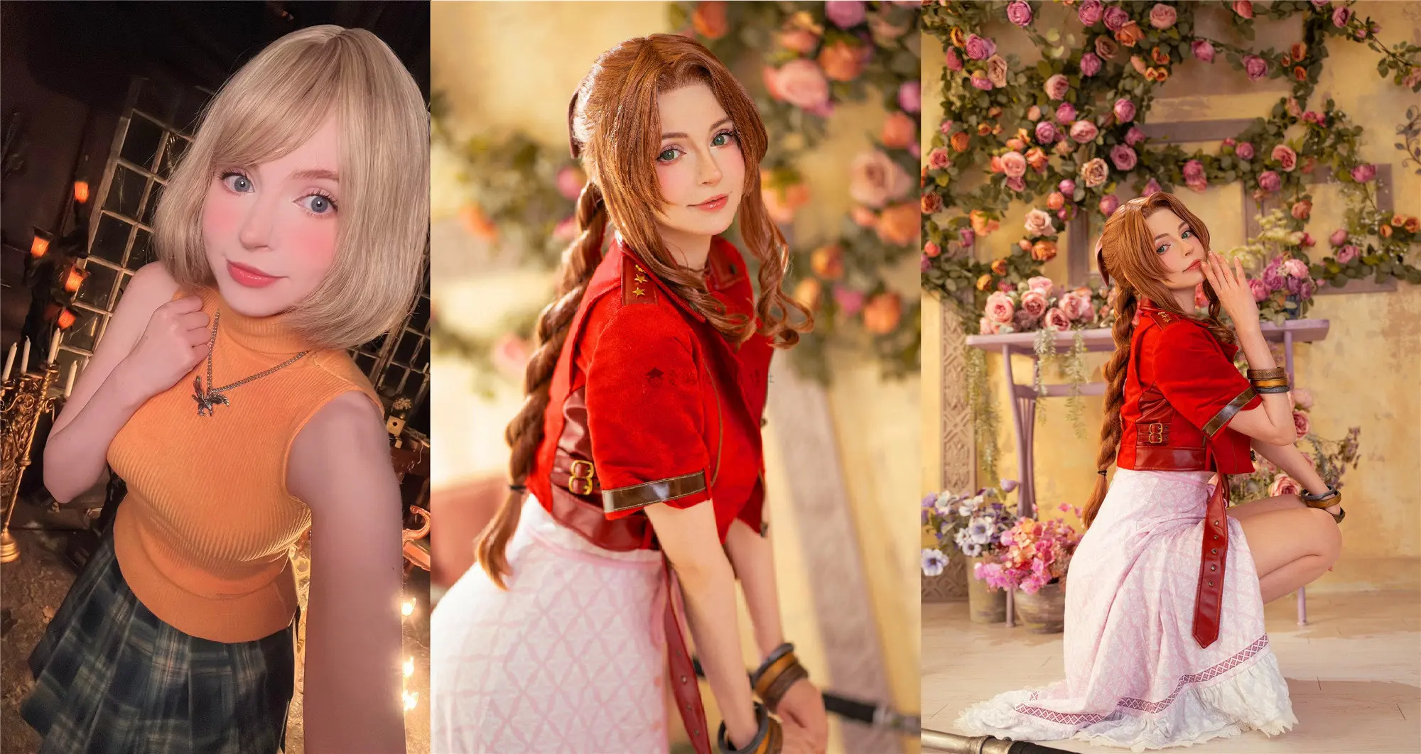 Cos《FF7》爱丽丝，《生化危机4：重制版》碍事梨体模推出新作品