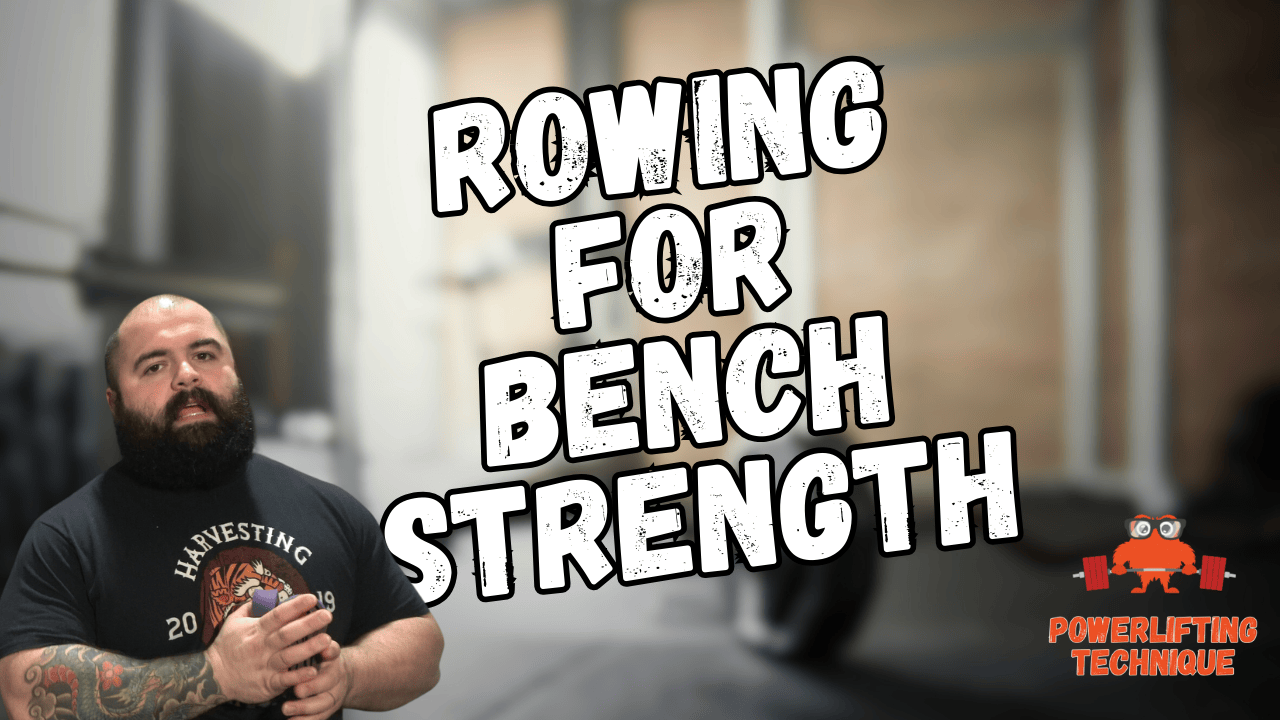 Bench More Weight With This Essential Rowing Exercise