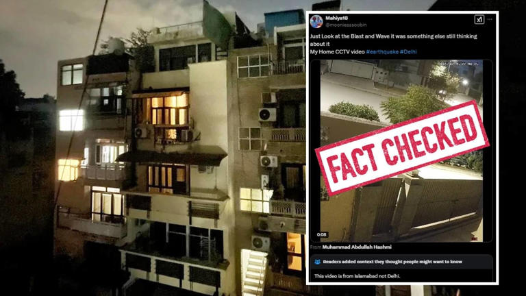 Delhi Earthquake: Video From Islamabad Posing to Be From NCR Goes Viral ...