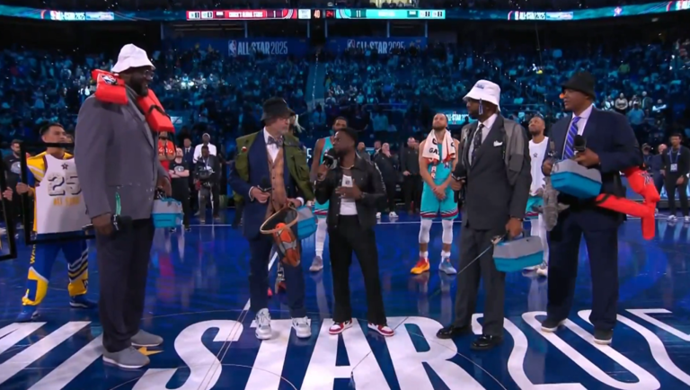 NBA All-Star Game blasted again as Kevin Hart bizarrely gives fishing ...