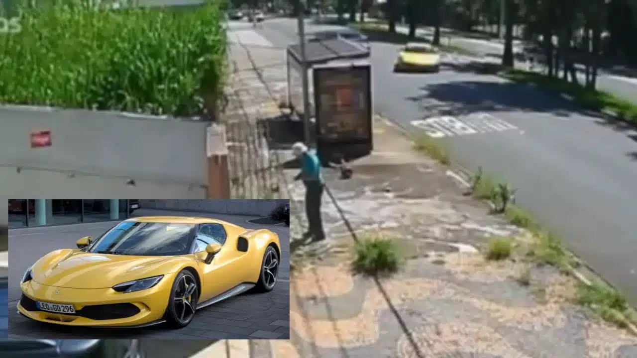Il VIDEO dello spaventoso incidente della Ferrari 296 GTB