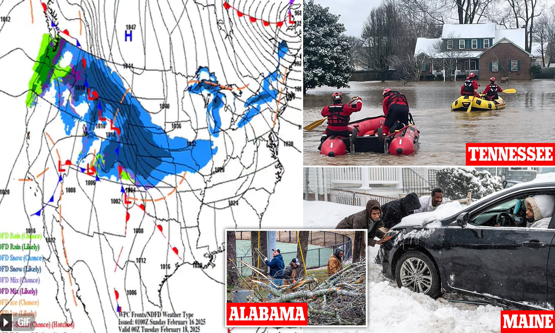 At least 10 die in killer storms as polar vortex grips the Rockies