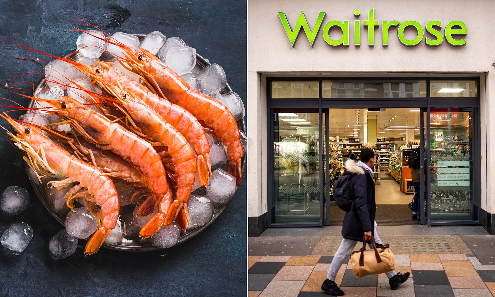Waitrose orders suppliers to kill prawns humanely