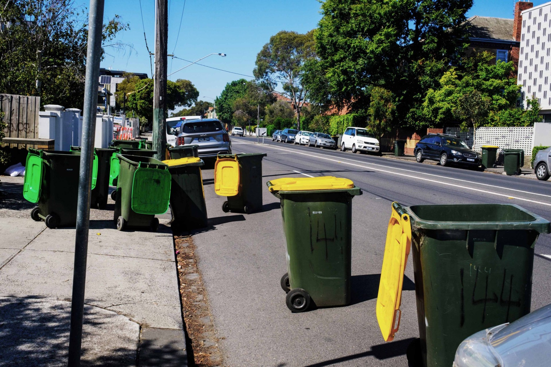 British man left baffled by how bins are collected in Australia