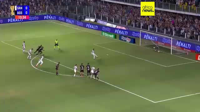 Neymar scores first goal since returning to football after a year out Neymar scores first goal since returning to football after a year out