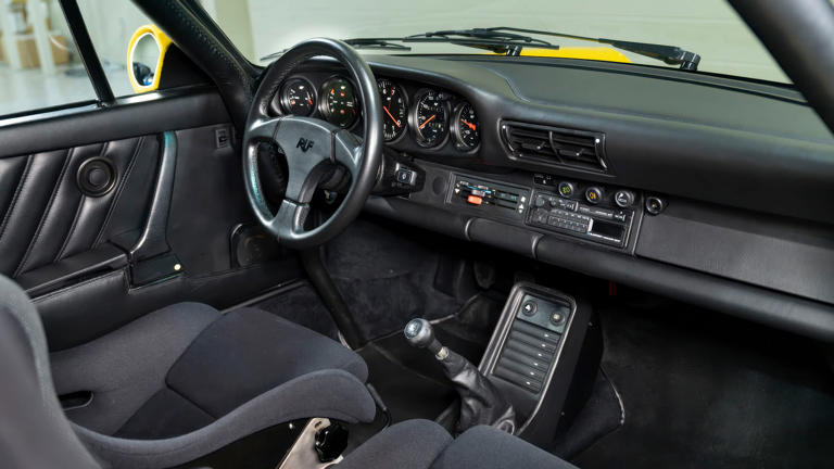 Time-capsule 1989 RUF CTR Yellowbird heads to auction