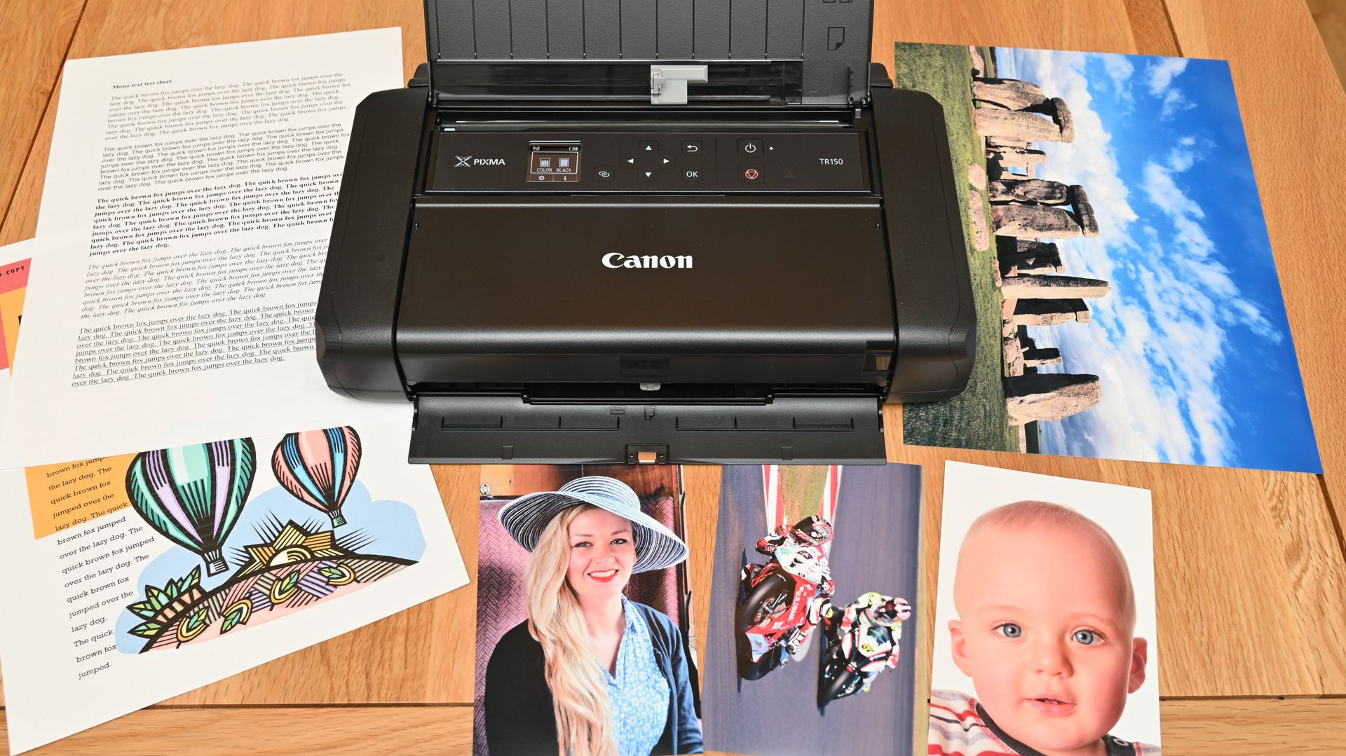 Canon Pixma TR150 review: a smart portable inkjet printer for work and ...