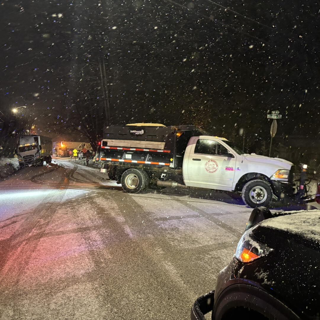 Hurricane Police warning of icy roads