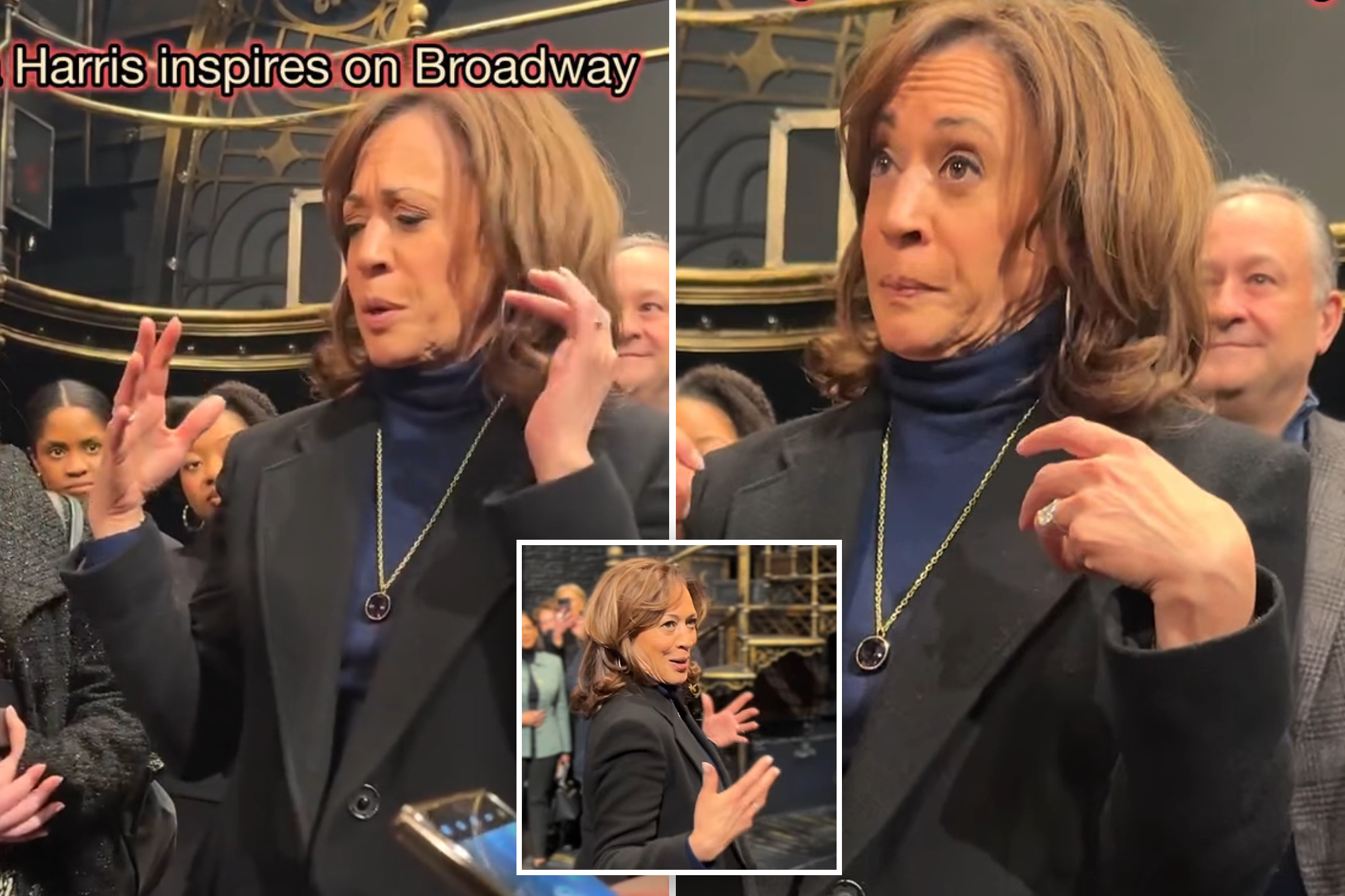 Kamala Harris mocked as ‘drunk auntie’ for nonsensical ‘word salad ...