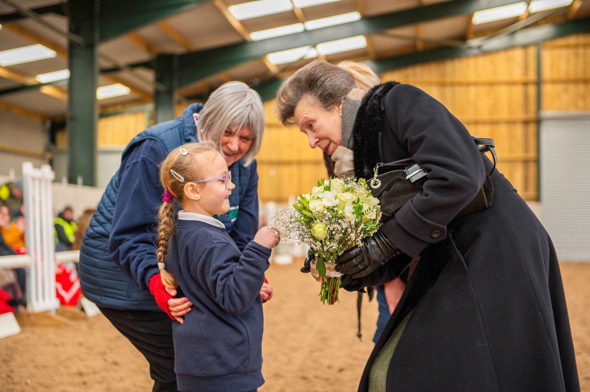 Royal red-letter day for disabled riding group