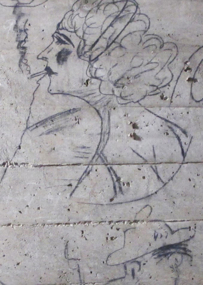 Lincoln’s secret: Below the memorial, graffiti may show racy screen star