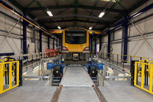 Meet Tina: The new machine unveiled to keep region's trains running