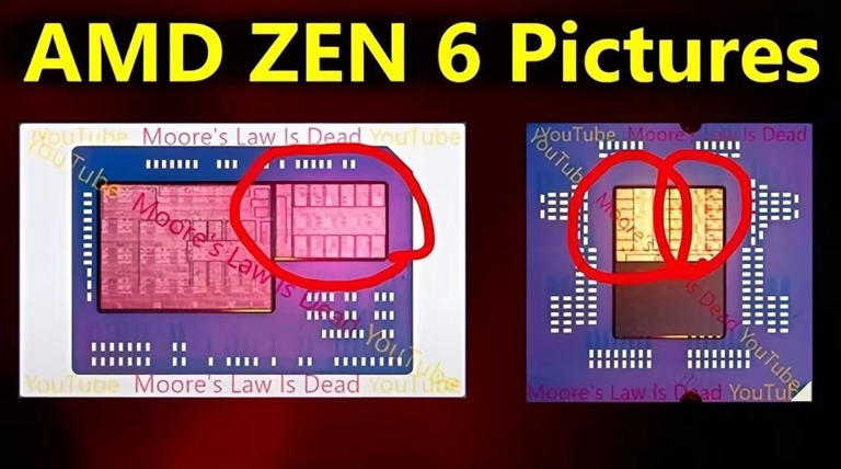 AMD Zen6，单CCD升至12核，双CCD直连时代来临！