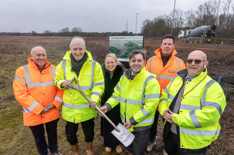 'Major milestone' for Alconbury Weald as work starts on new link road
